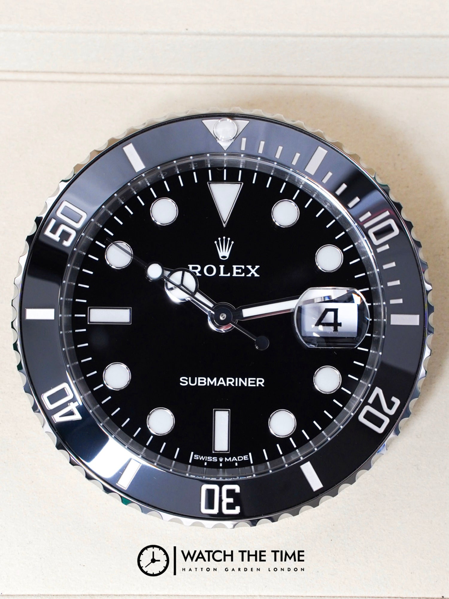Rolex Submariner Date Desk Clock 909010LN – Watch The Time UK